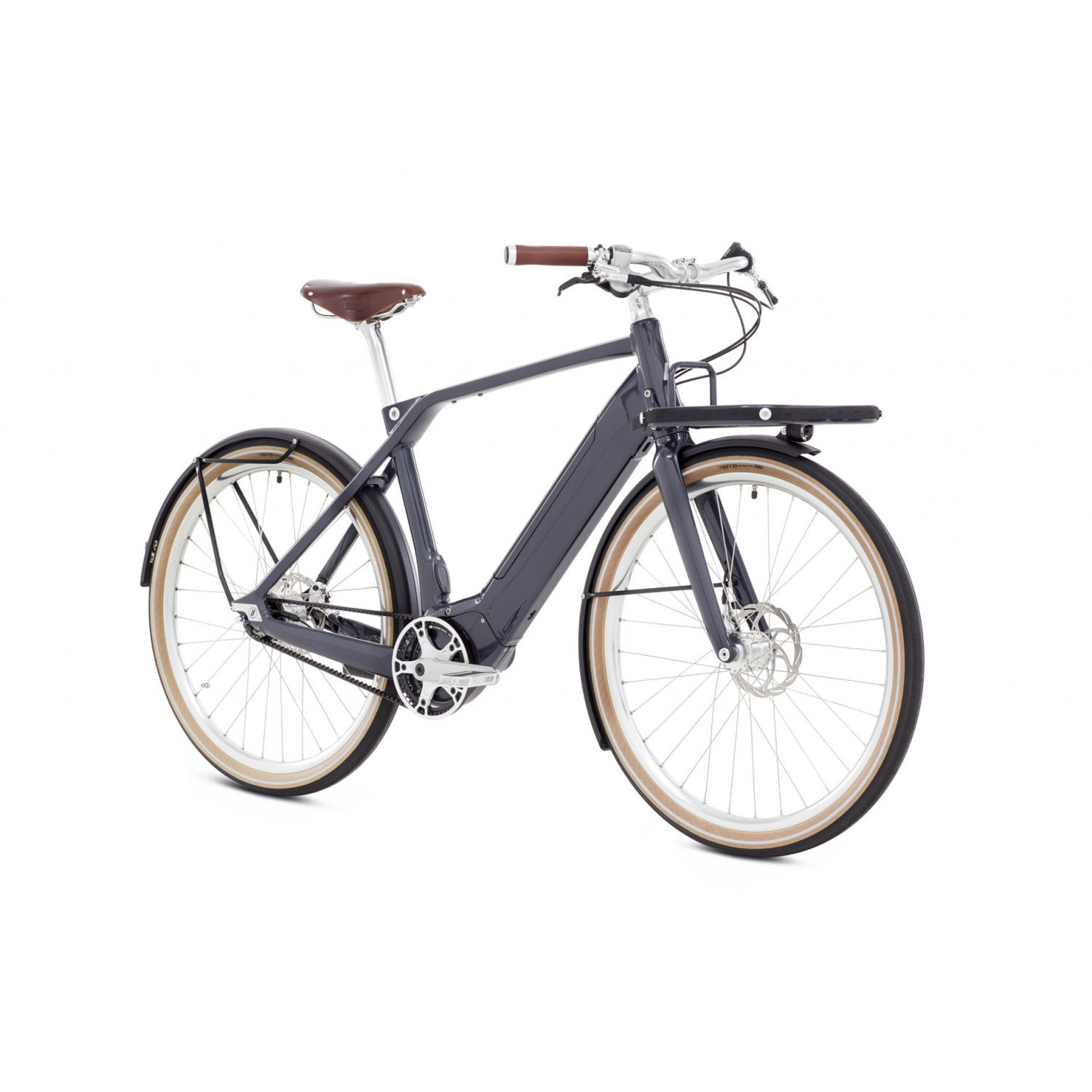 El-cykler med remtræk